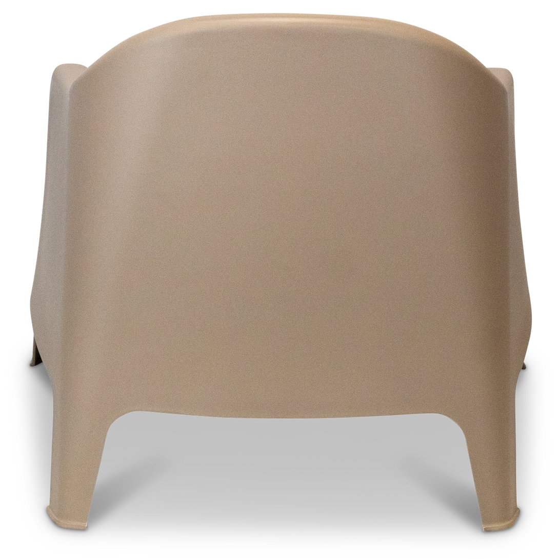 Haven Toffee Plastic Tub Chair | Plastic Outdoor Chairs Brisbane