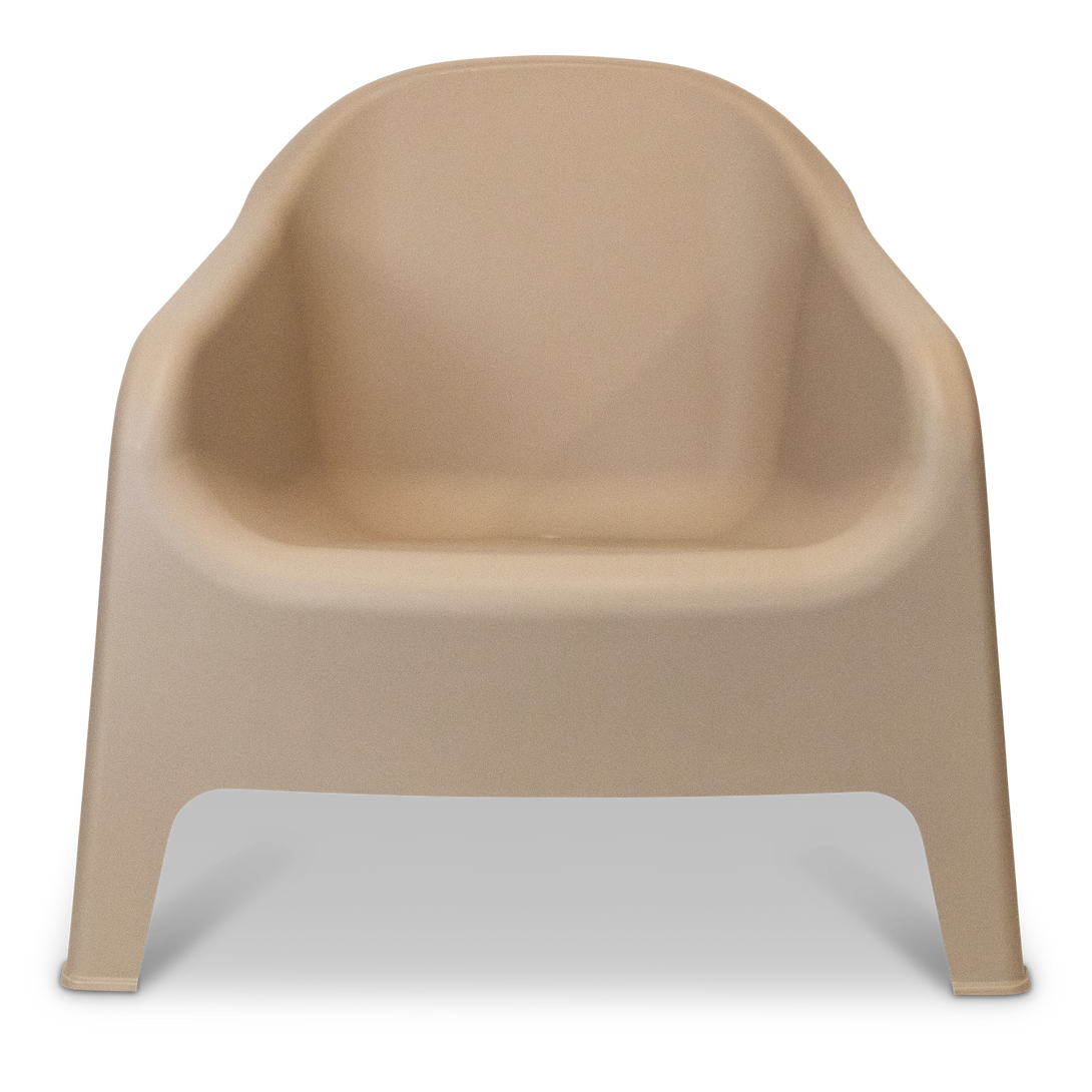 Haven Toffee Plastic Tub Chair | Plastic Outdoor Chairs Brisbane