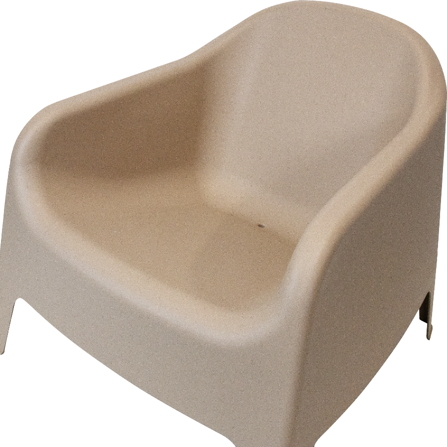 Haven Toffee Plastic Tub Chair | Plastic Outdoor Chairs Brisbane
